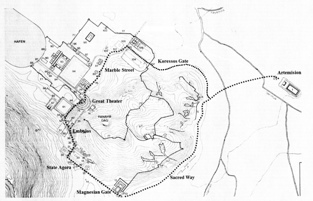 A Stroll along the Sea: The Processional Way in Ephesus and the ...